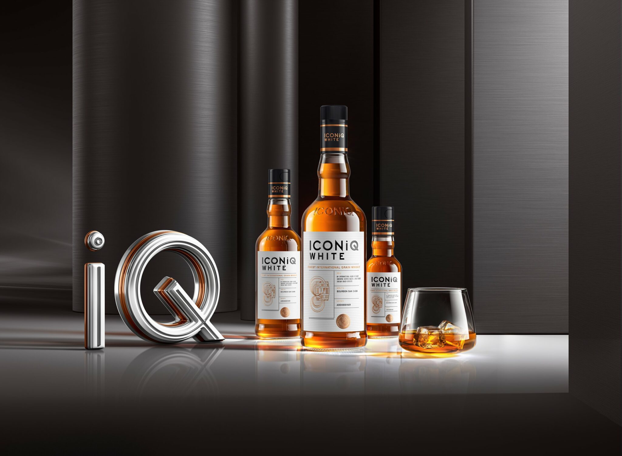 ICONiQ White Whisky from Allied Blenders & Distiller’s records 1500 % ...